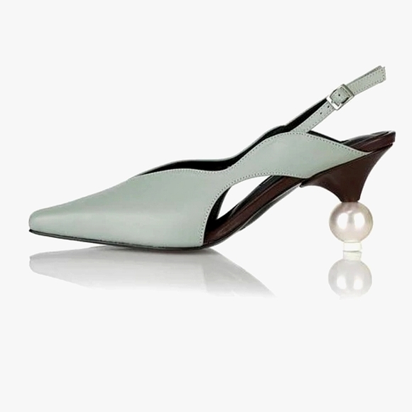 Yuul Yie | Shoes | Yuul Yie Doreen Slingback In Sage Green Size 38 ...